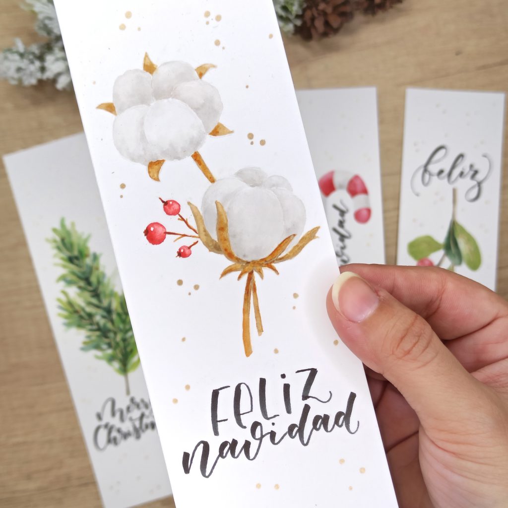 Marcapáginas de Navidad - Para regalar o decorar