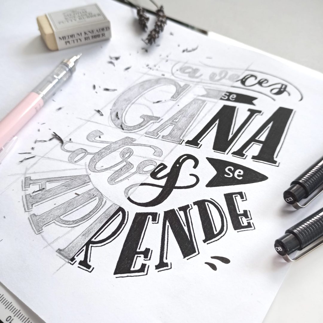 Curso lettering en video - Letras Creativas